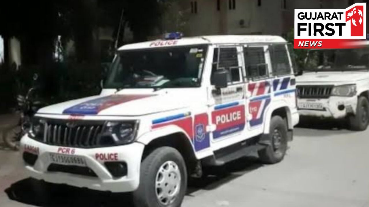 VADODARA POLICE : માથાભારેએ પોલીસને કહ્યું, પીસીઆર પર પથ્થર - Gujarat First