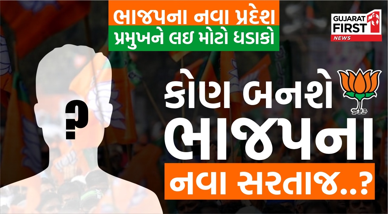 Gujarat BJP : ભાજપના નવા પ્રદેશ પ્રમુખ કોણ બનશે ? - Gujarat First