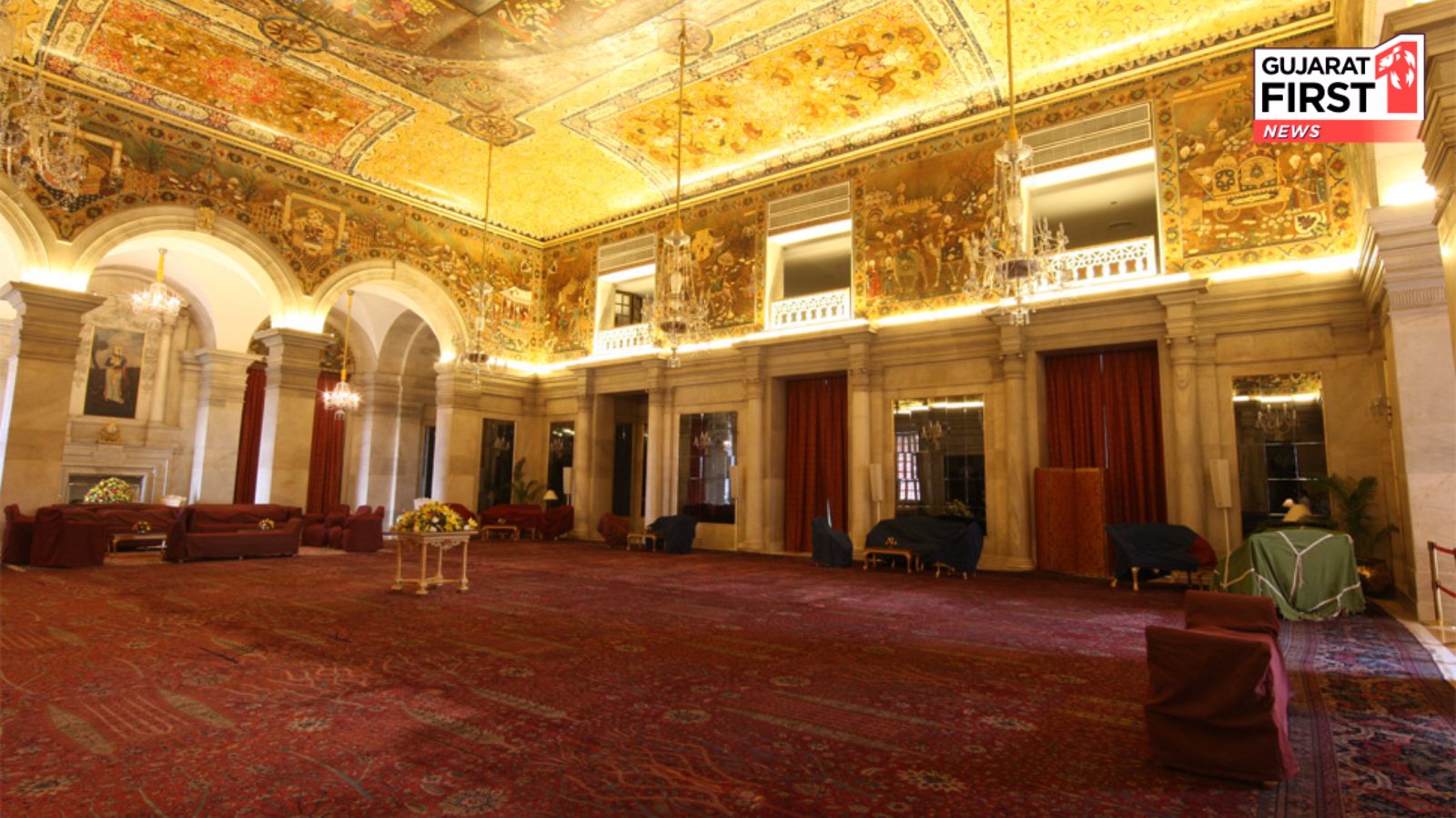 Rashtrapati Bhavan : દરબાર હોલ અને અશોકા હોલના નામ બદલાયા - Gujarat First