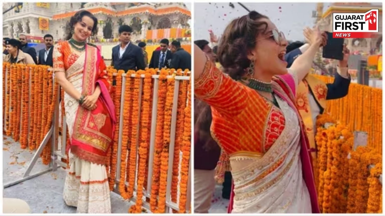 Kangana Ranaut: સાડી માટે રડી હતી કંગના રણૌત, બોલિવૂડમાં.. - Gujarat First