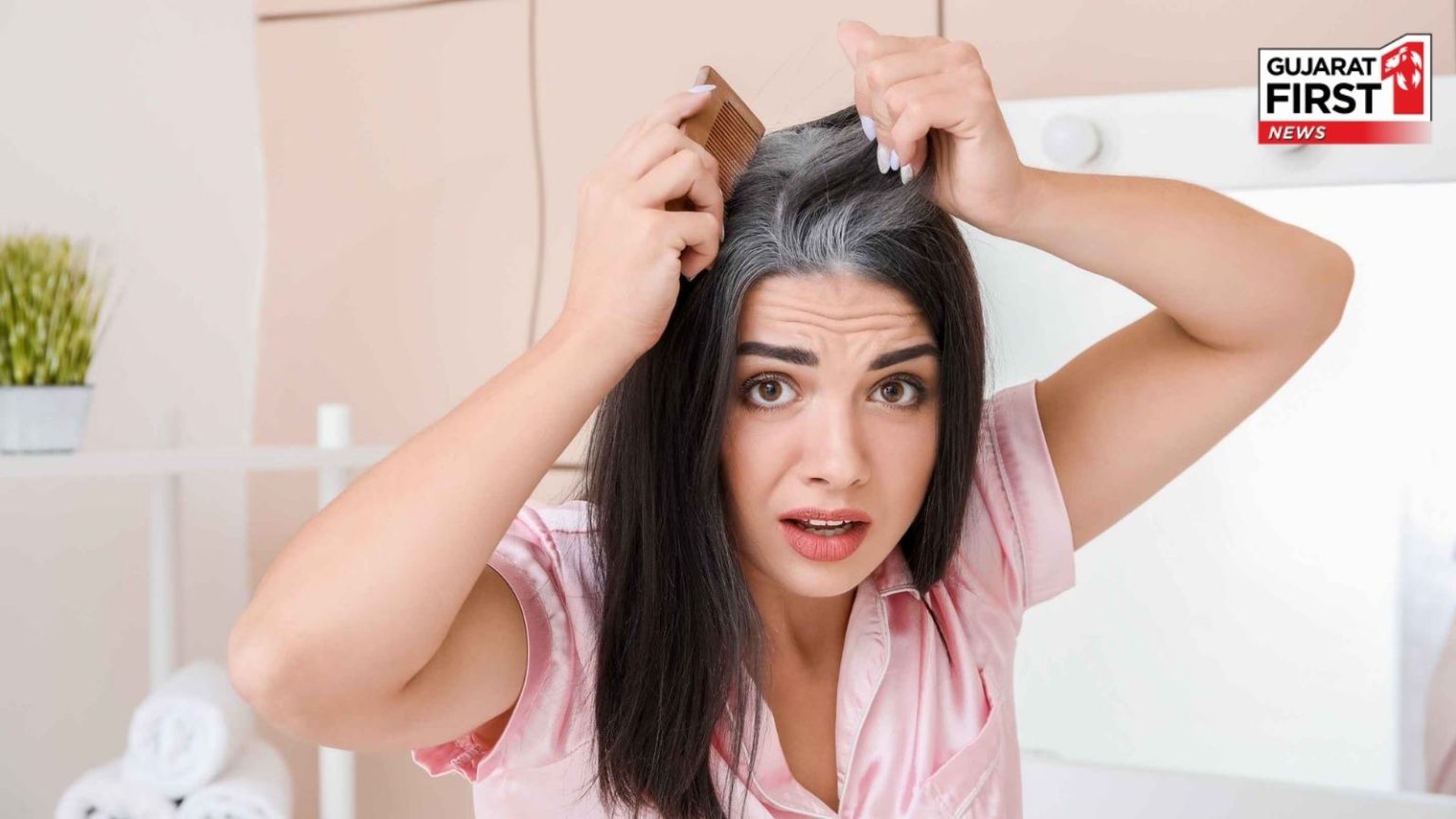 White hair problem: નાની ઉંમરે સફેદ વાળની સમસ્યાથી પરેશાન.. - Gujarat First